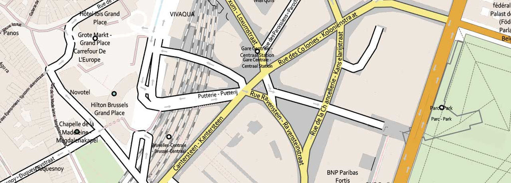 Custom Vector City Map Edit In Adobe Illustrator – Map Illustrators